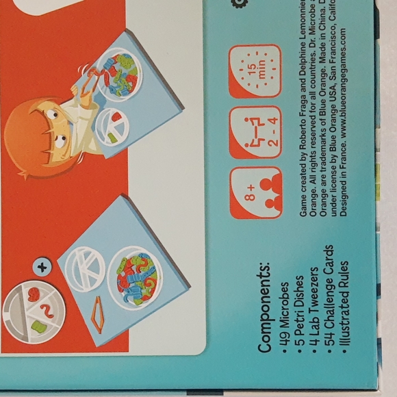 Blue Orange Games | Games | Dr Microbe Science Speed Logic Board Game ...